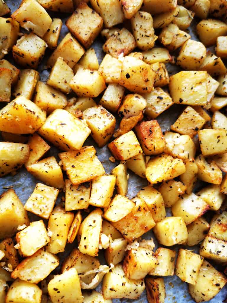 Oven-Roasted Potato Cubes – Perfect Every Time