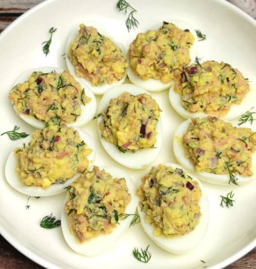 Cod Liver Deviled Eggs Cre8 At Home 3186