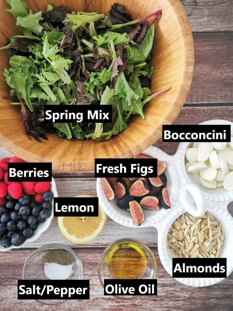 Spring Vegetable and Berry Salad