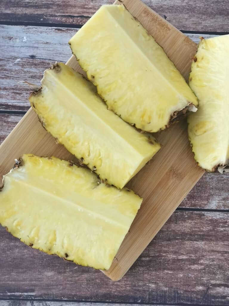How to Cut a Whole Pineapple (Two Ways)