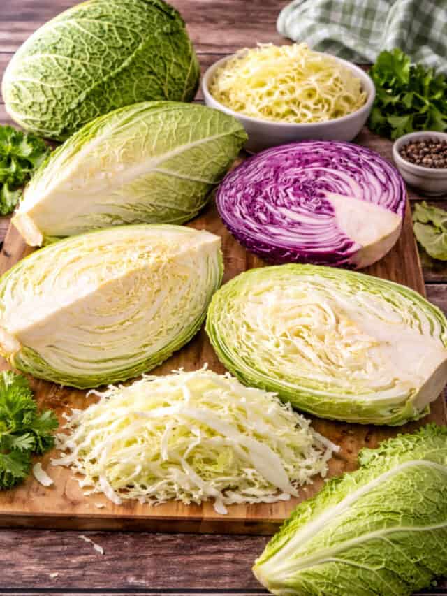 Types of Cabbage Explained: Pictures, Seasons & Best Uses